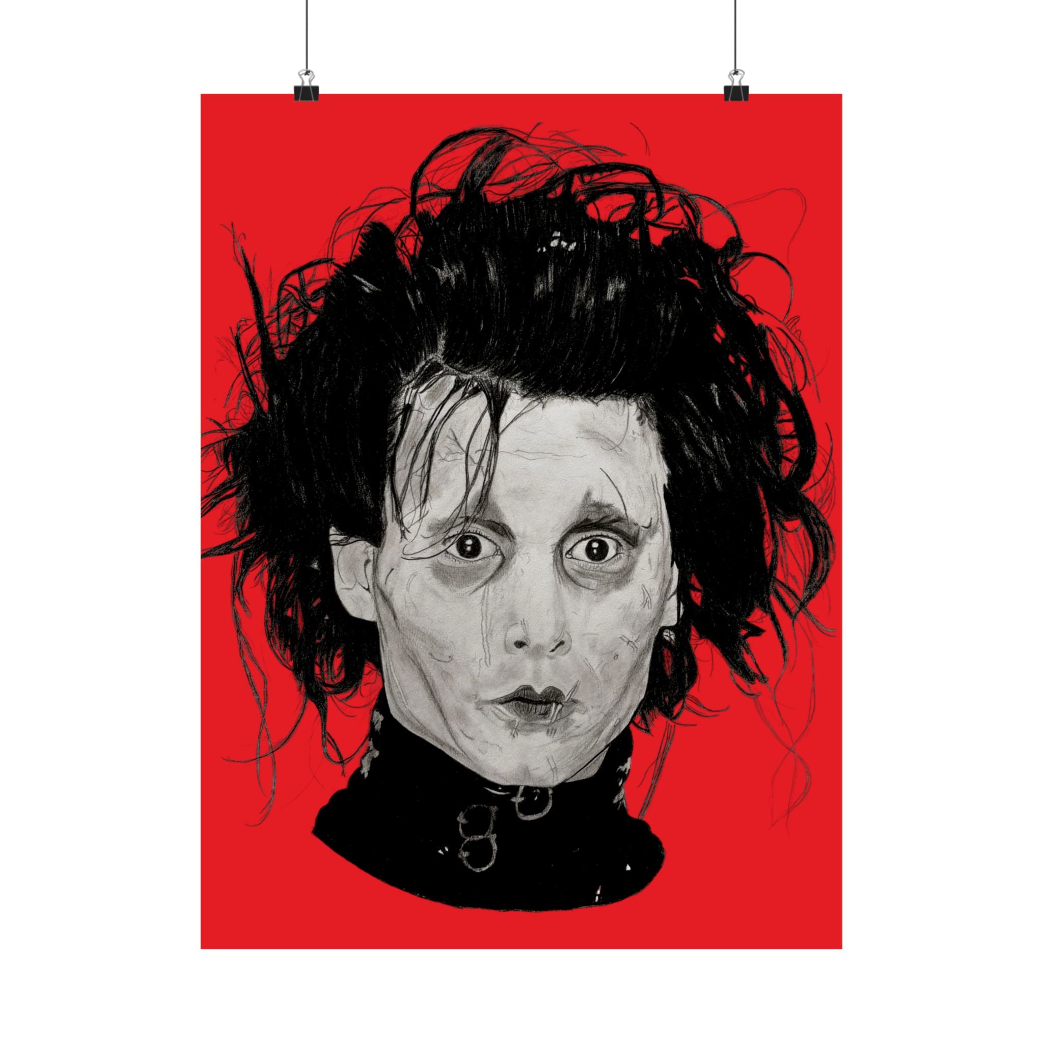 Edward scissor hands Poster – LeonsArtWrld
